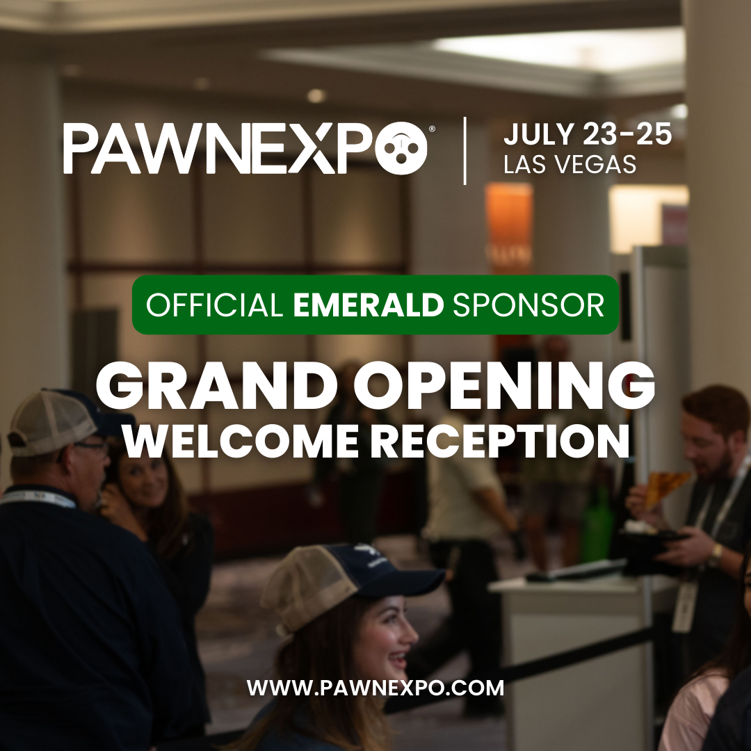 Emerald Sponsor Graphics – Pawn Expo 2025